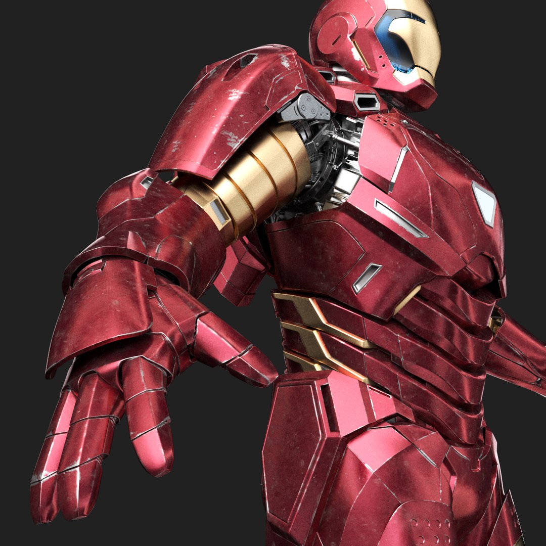Iron Man Pack 01 4 in 1 3D model - TurboSquid 1943280