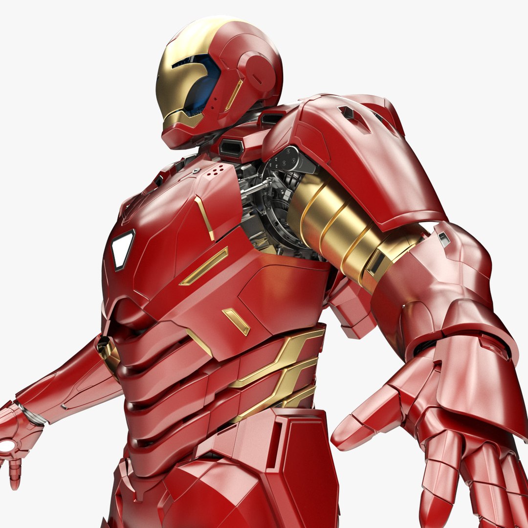 Iron Man Pack 01 4 in 1 3D model - TurboSquid 1943280