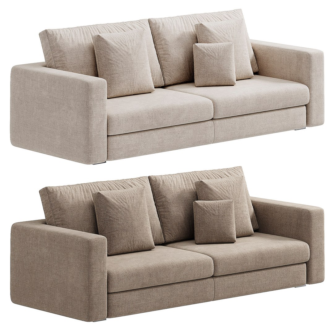 3D MAGNUM SOFA - TurboSquid 2102917