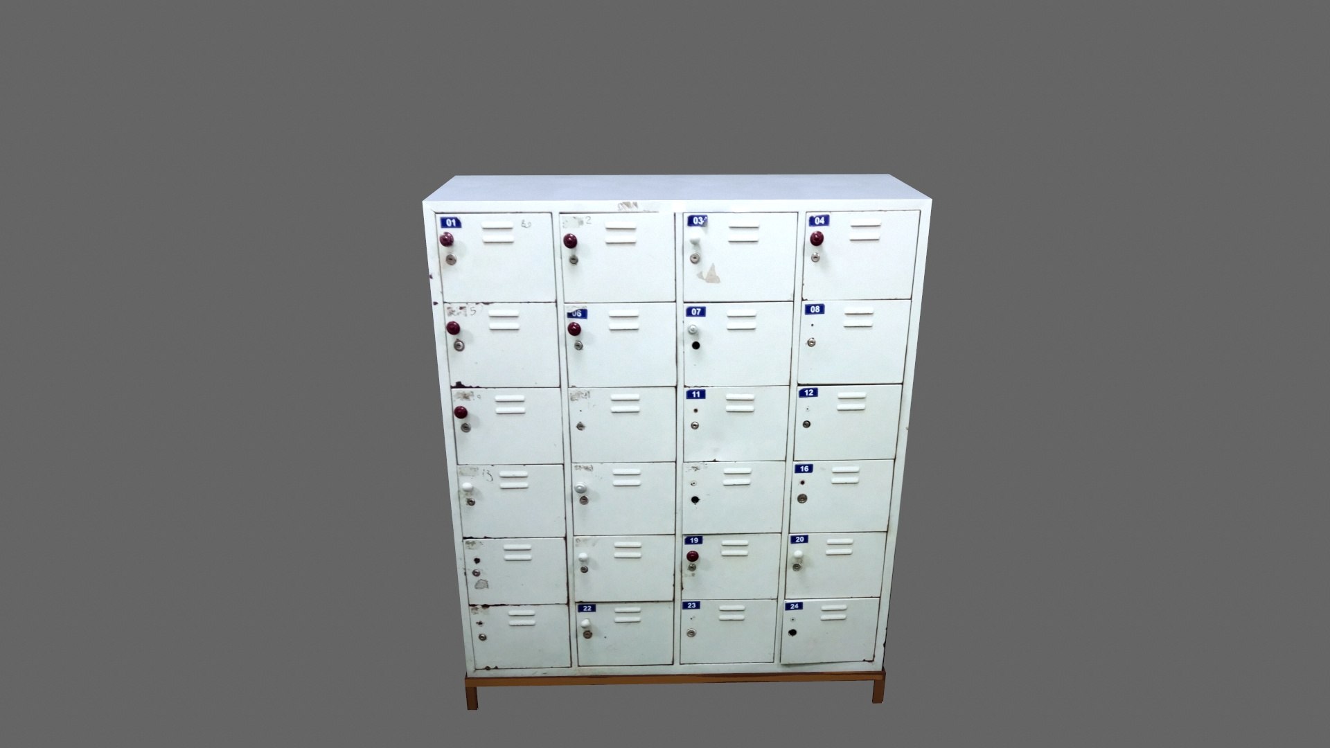 3D Lockers Model - TurboSquid 2317560