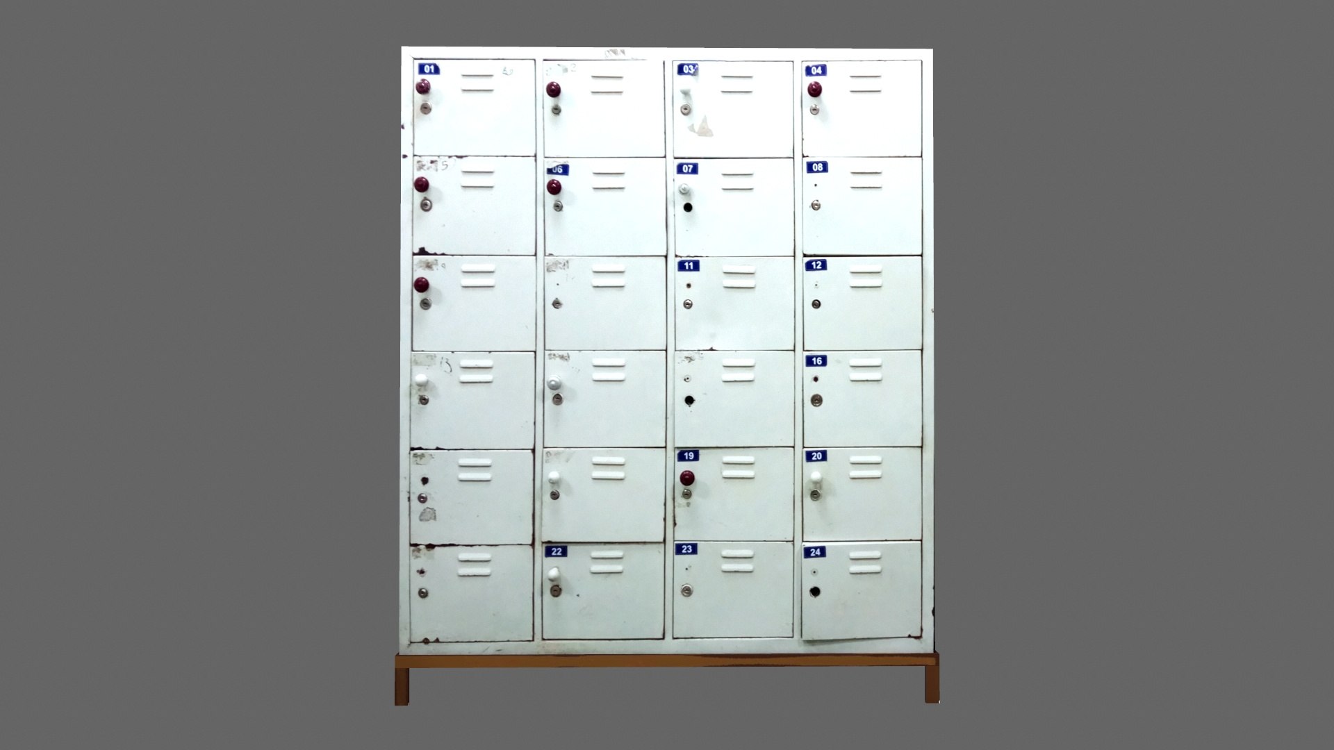 3D Lockers Model - TurboSquid 2317560