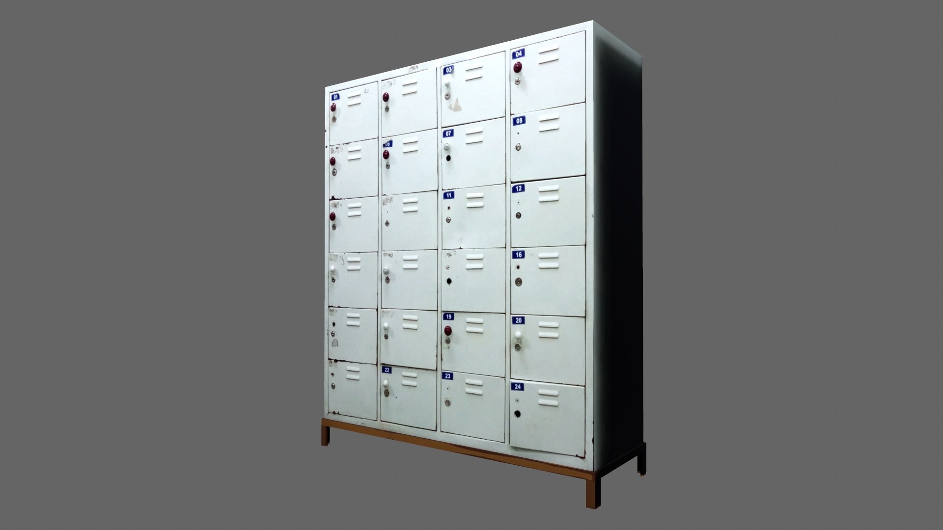 3D Lockers Model - TurboSquid 2317560