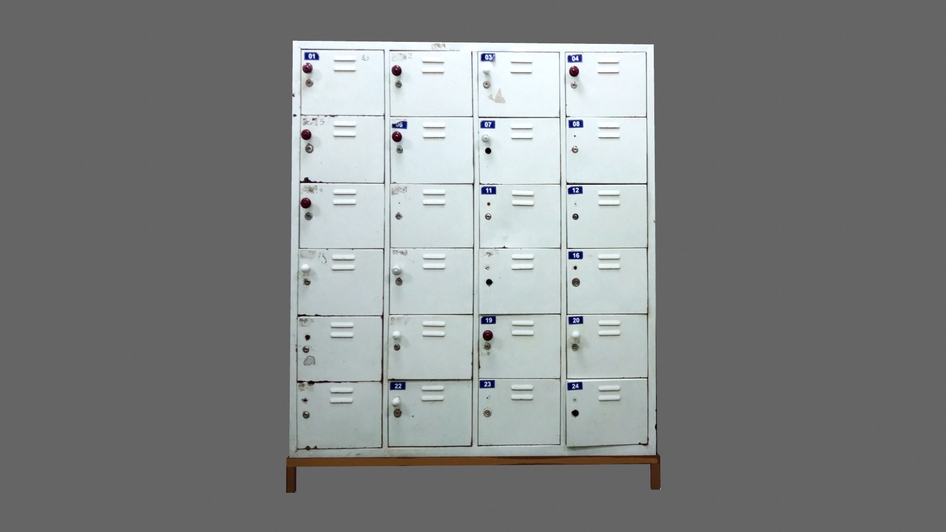 3D Lockers Model - TurboSquid 2317560