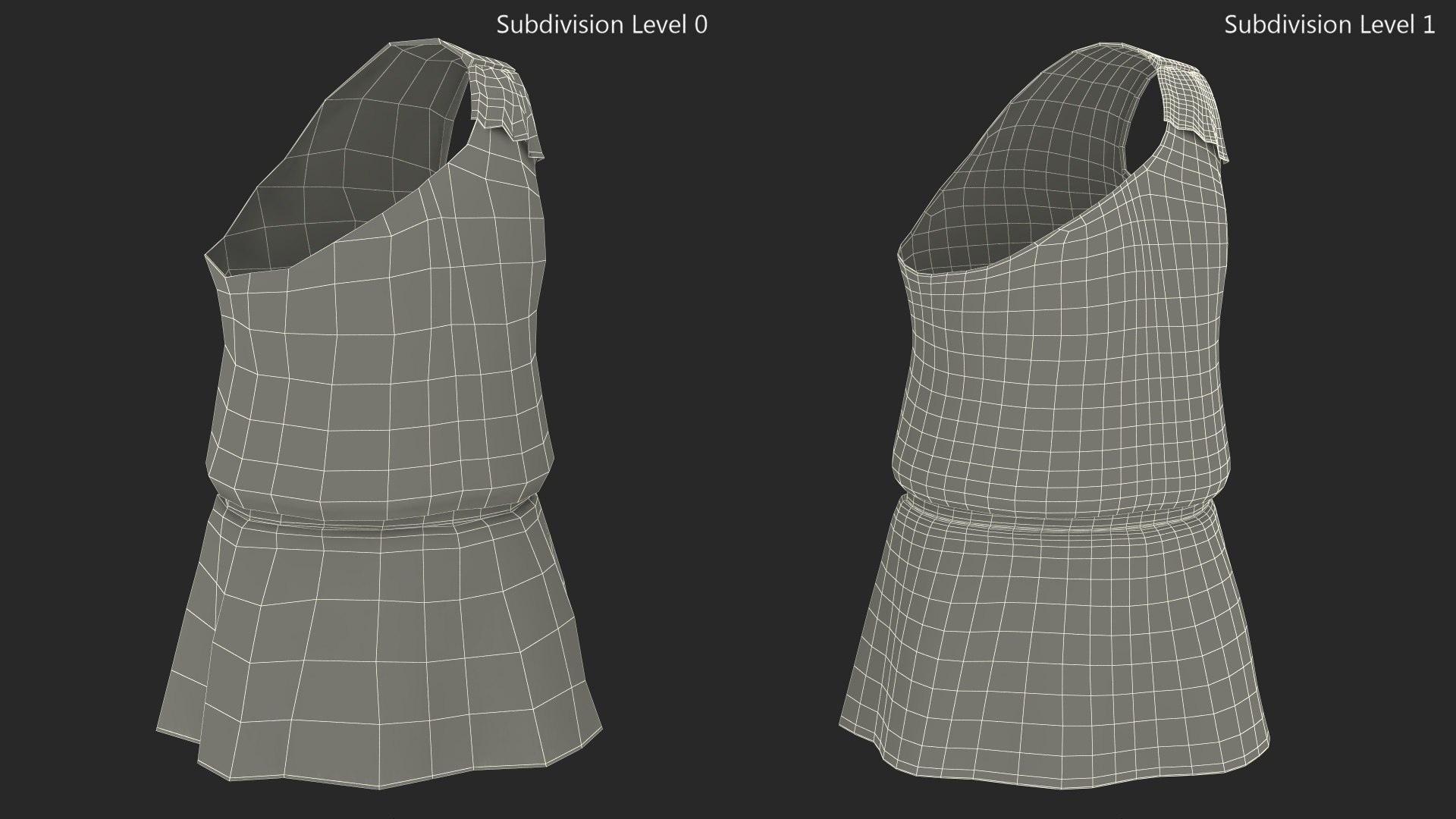 3D White Clothes For Cupid Boy - TurboSquid 2307271