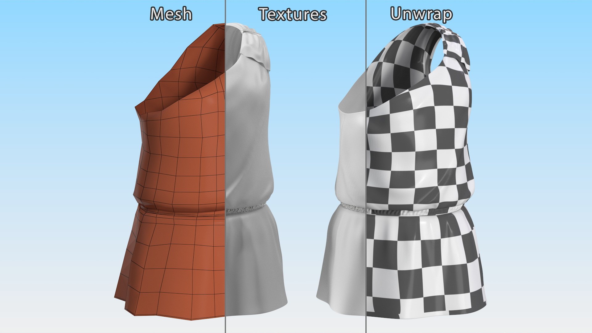 3D White Clothes For Cupid Boy - TurboSquid 2307271
