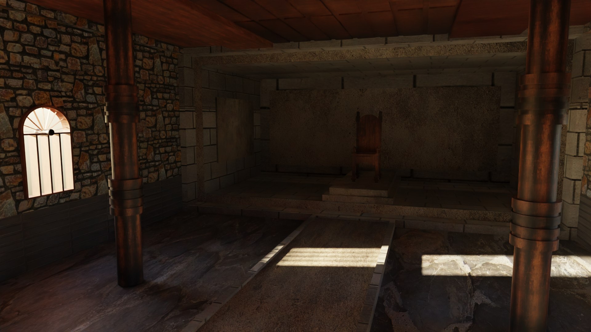 Kings Hall Interior model - TurboSquid 2179305