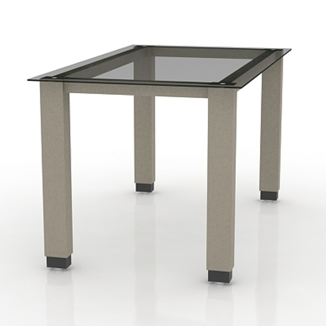 3d table model