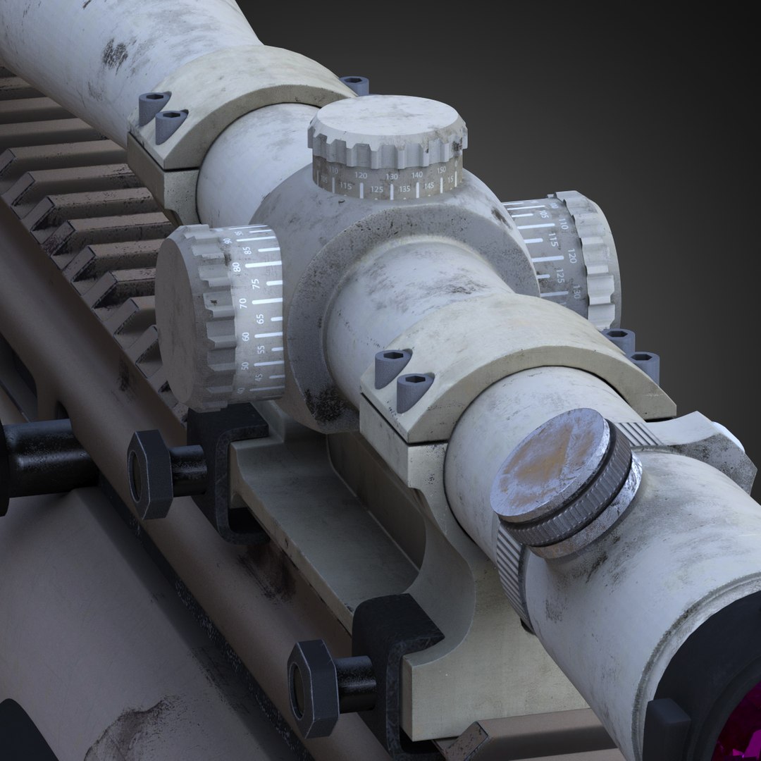 Fn Scar 3d Max