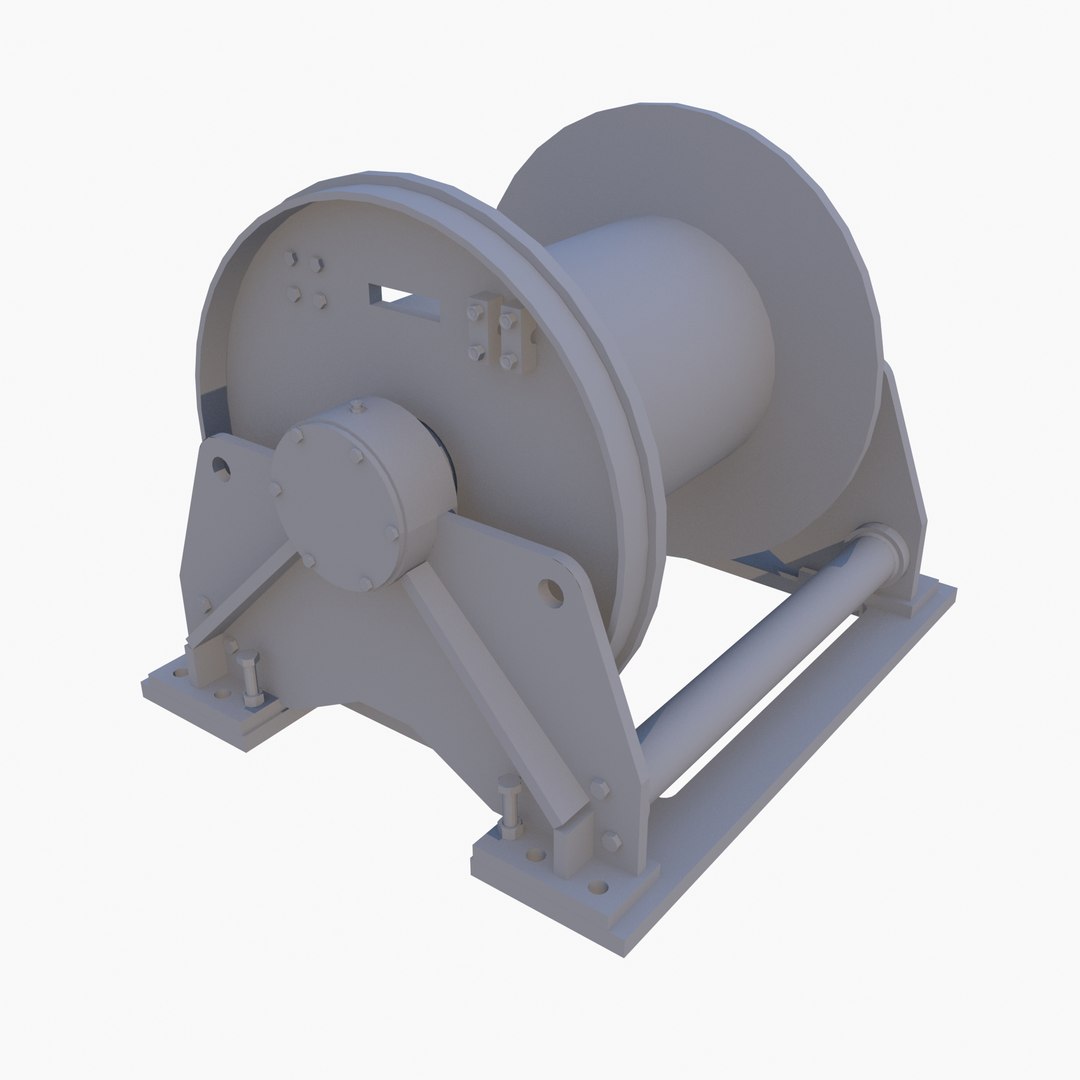 3D Winch 3 - TurboSquid 1983603