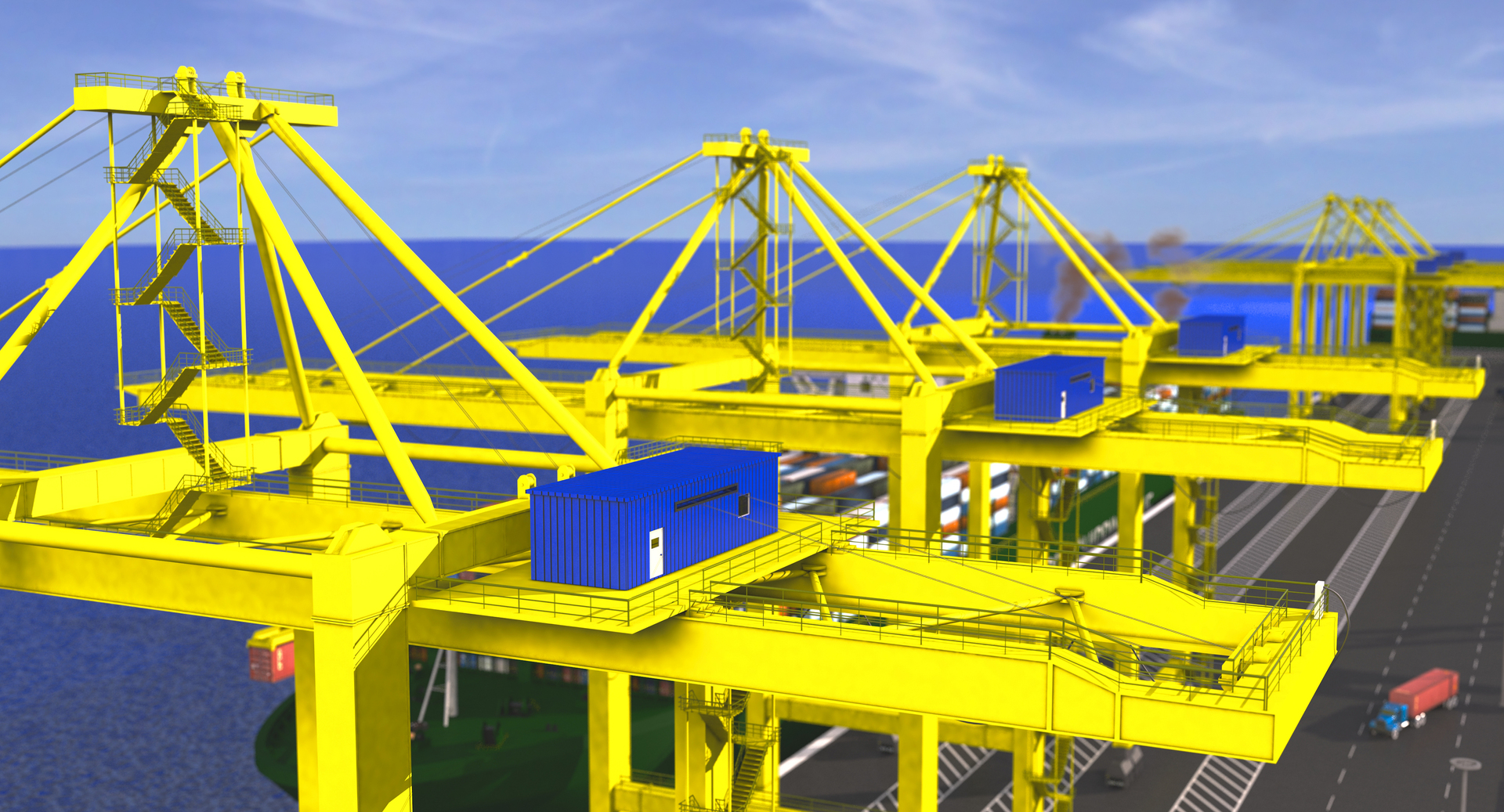 3D port sea - TurboSquid 1448627