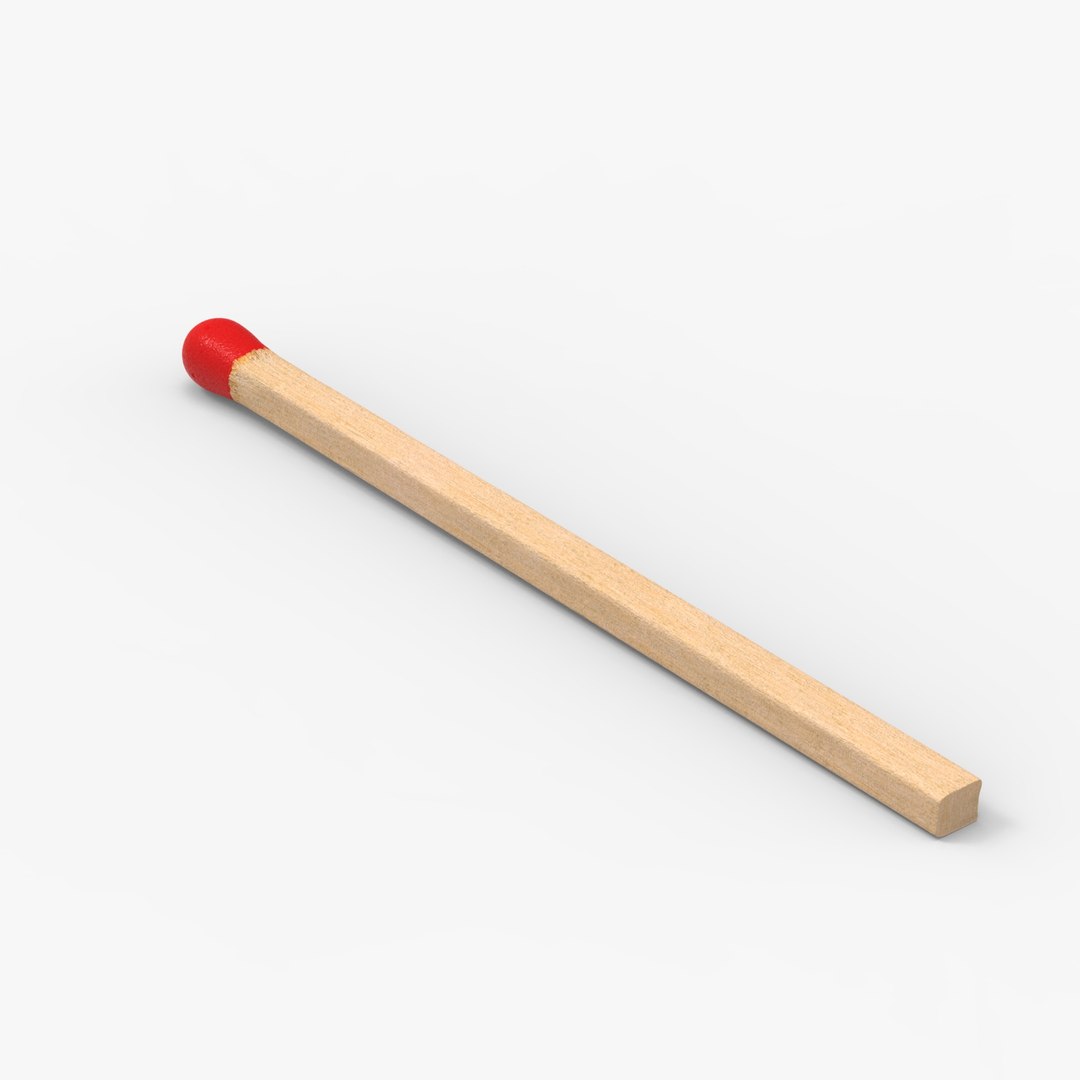 Matchstick Match 3D Model - TurboSquid 1276909