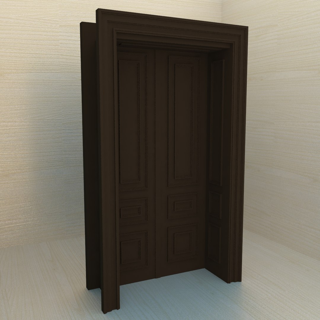 Building Architecture Door 3d Model