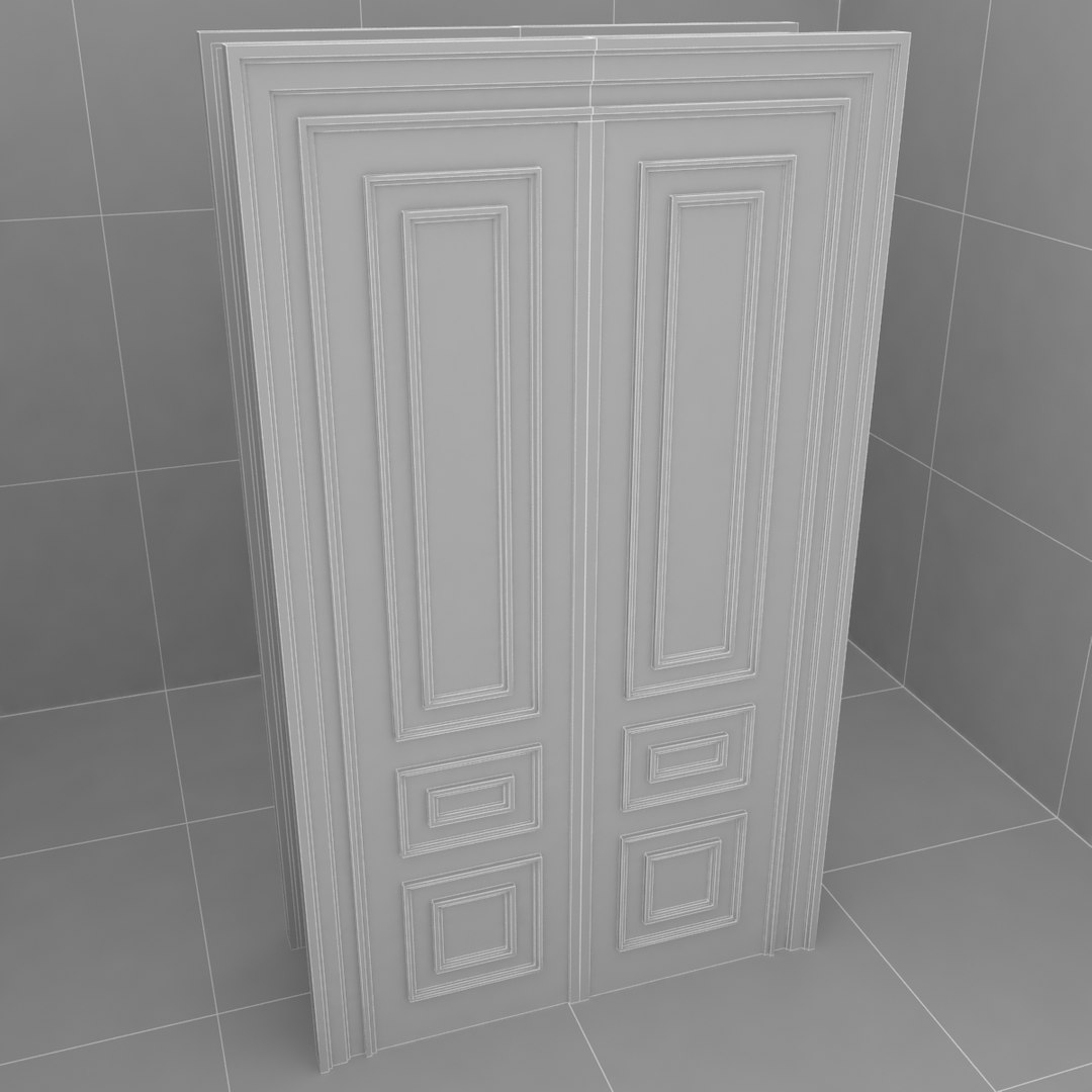 Building Architecture Door 3d Model