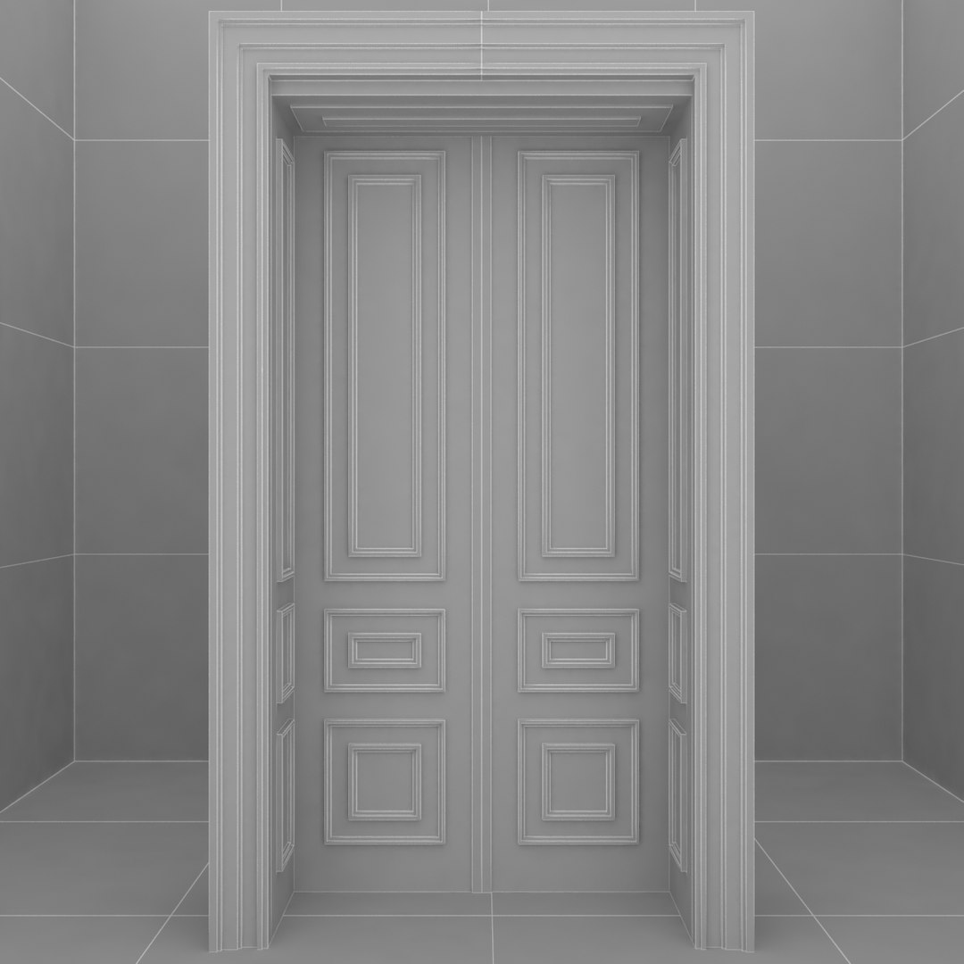 Building Architecture Door 3d Model