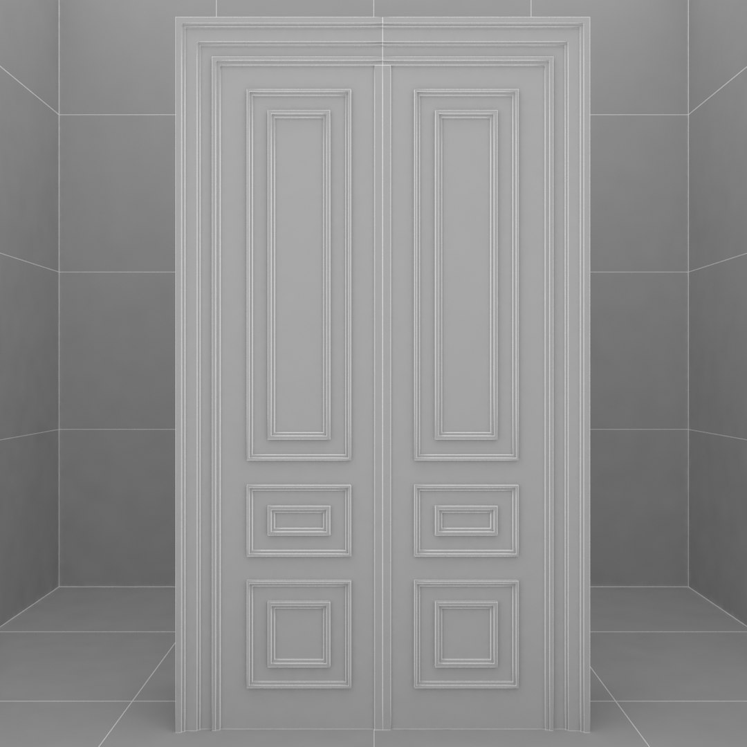 Building Architecture Door 3d Model