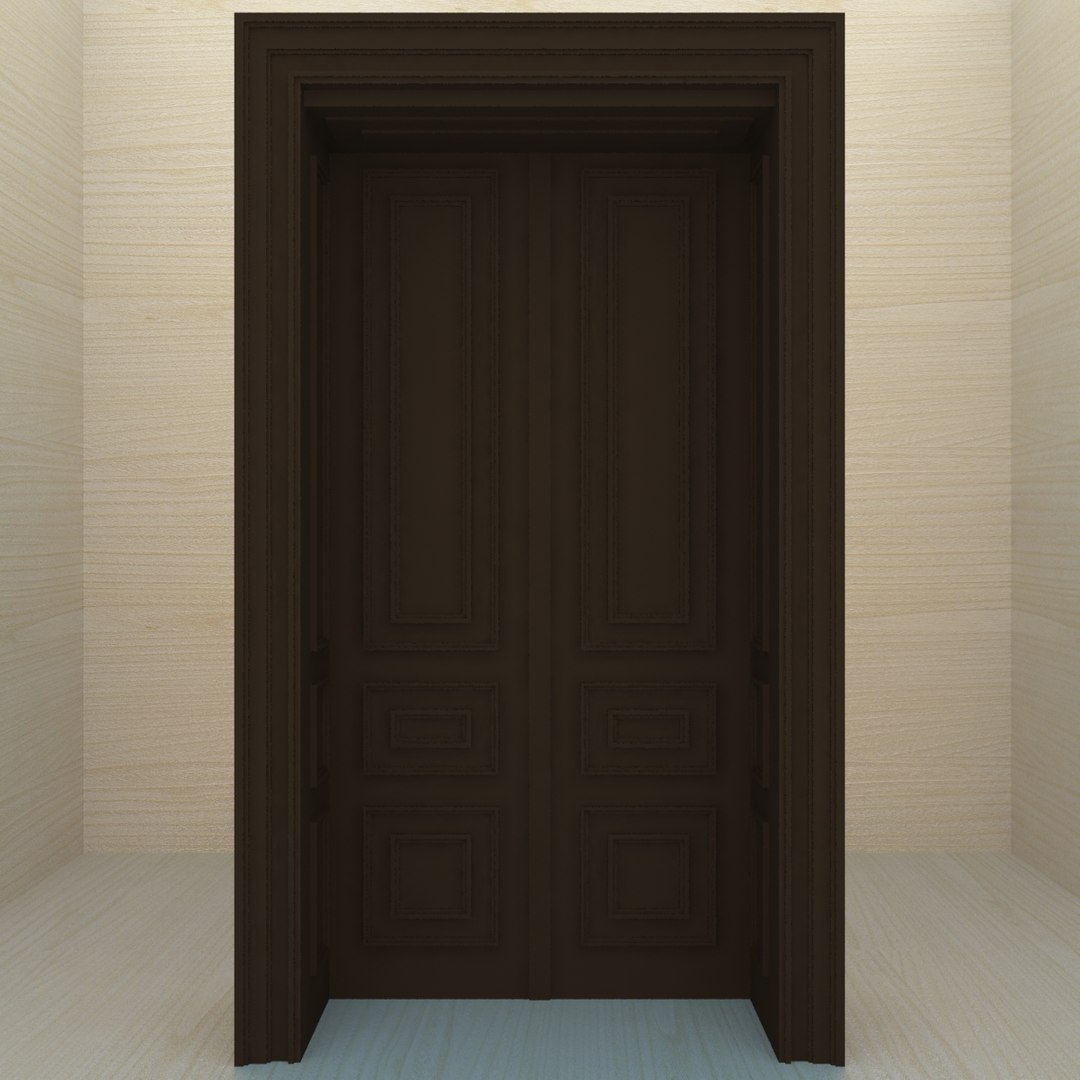 Building Architecture Door 3d Model