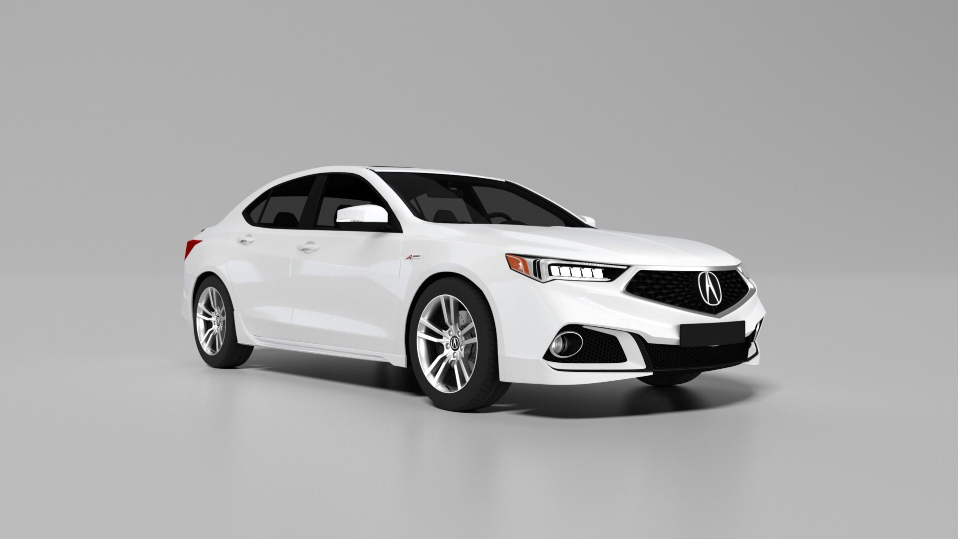 3D Acura TLX A-Spec - TurboSquid 2295545