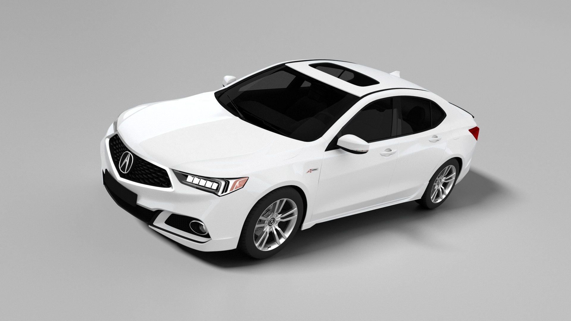 3D Acura TLX A-Spec - TurboSquid 2295545