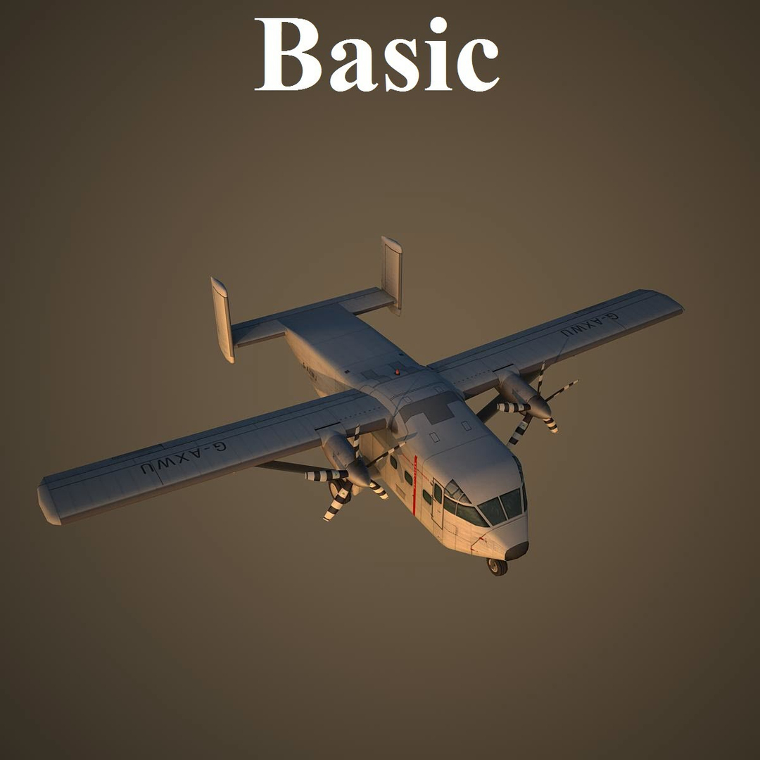 short sc 7 basic 3d model