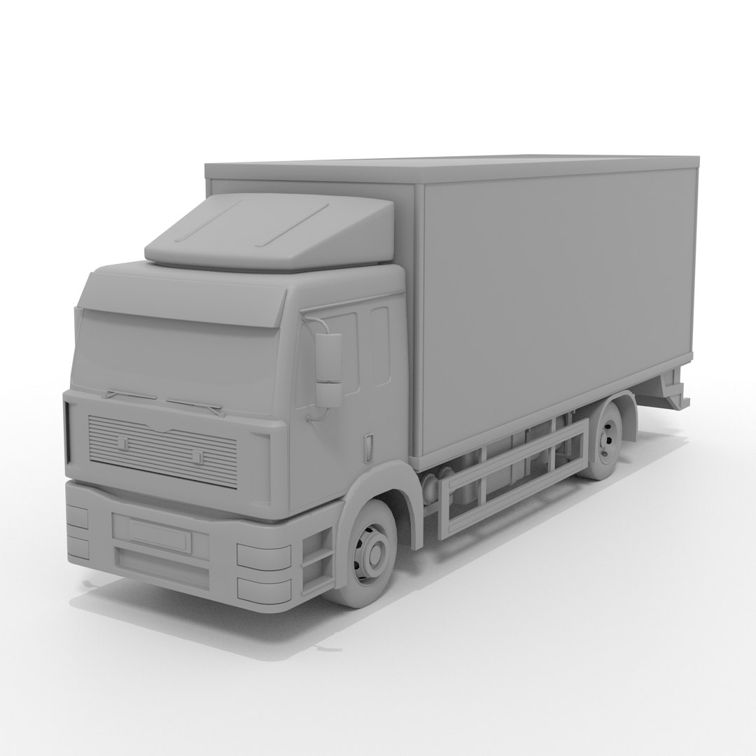 3D Generic Lorry - TurboSquid 1508403