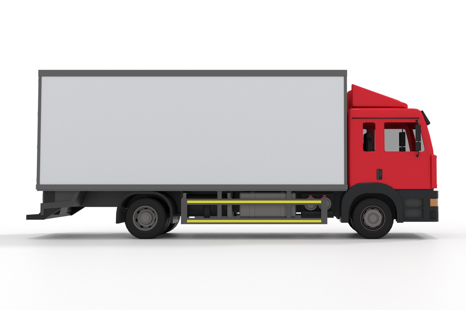3D Generic Lorry - TurboSquid 1508403
