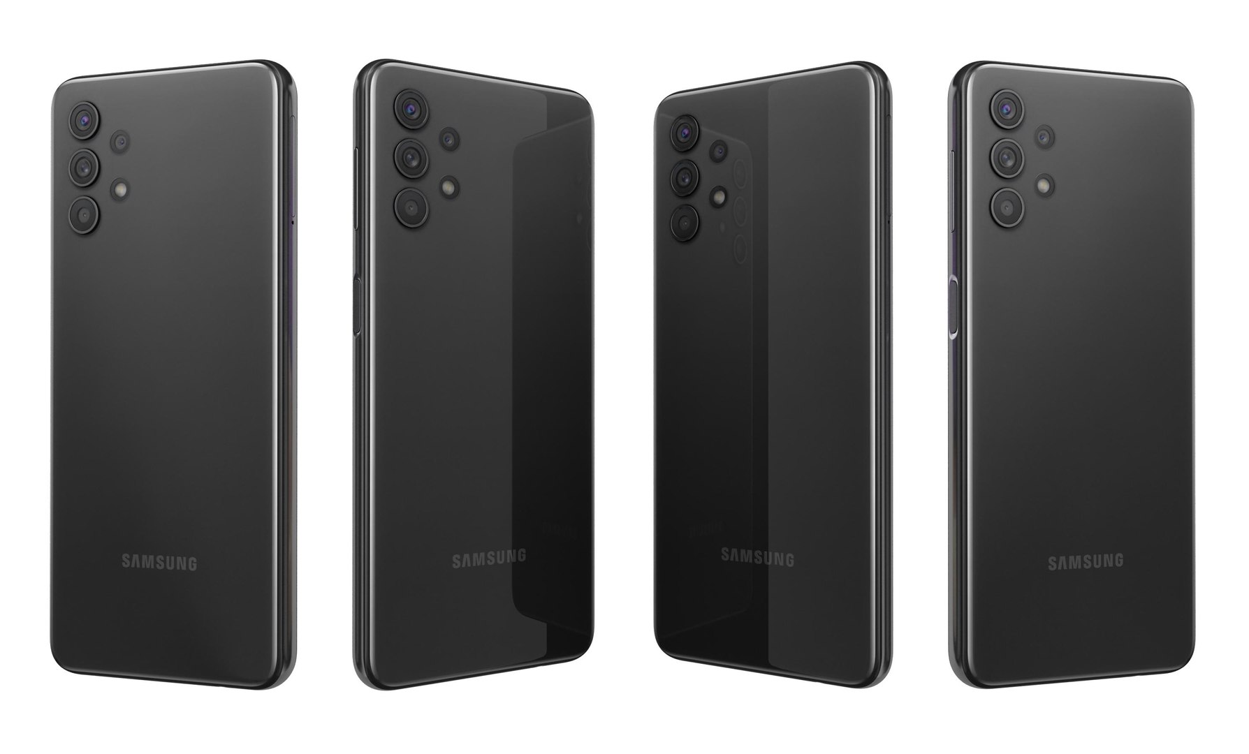 3D Samsung Galaxy A32 Awesome Black - TurboSquid 1787283