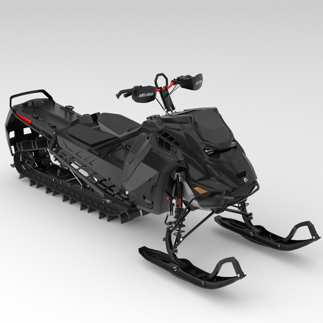 3D Snowmobile Ski-Doo SumSummit Adrenaline 600R E-TEC 146 Timeless ...