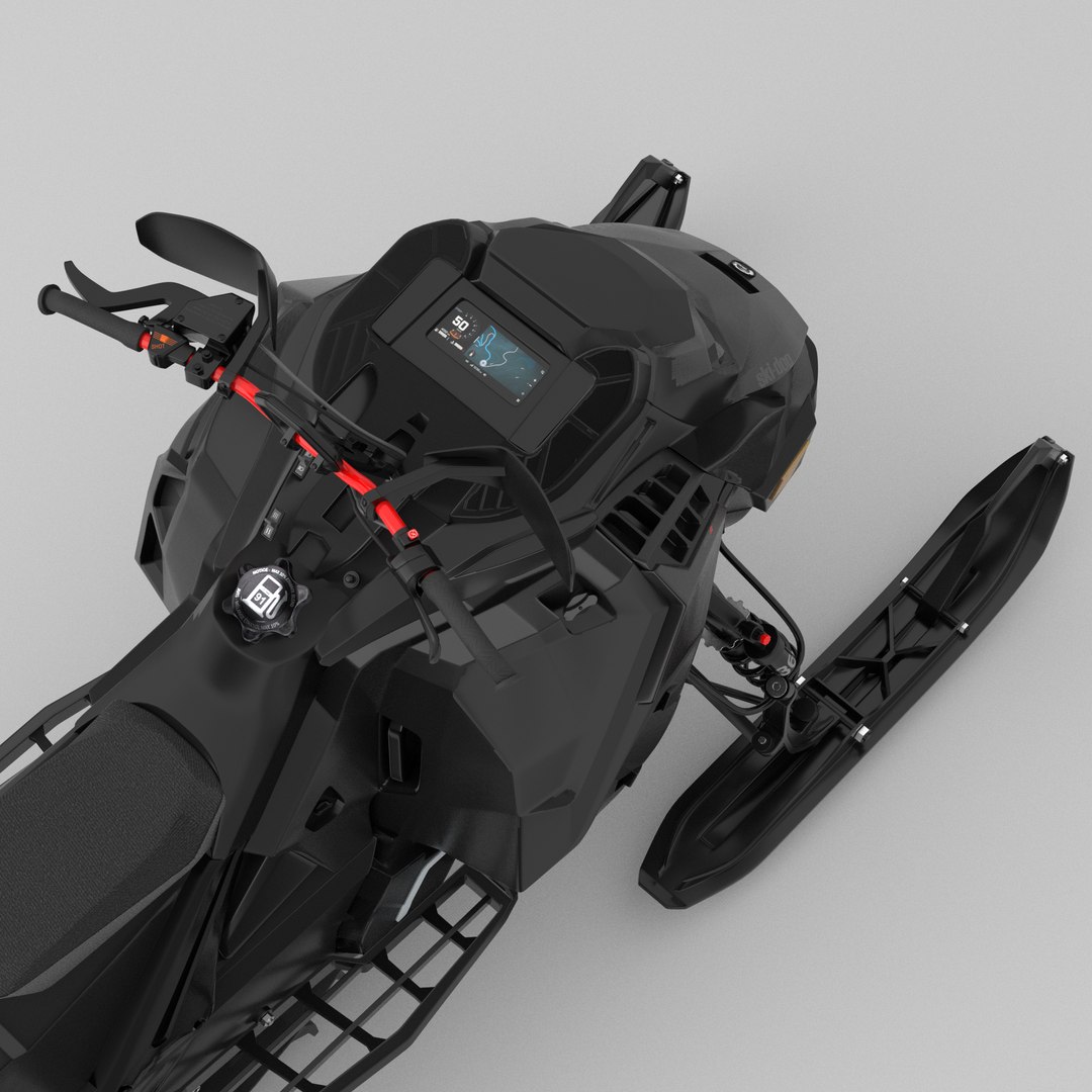3D Snowmobile Ski-Doo SumSummit Adrenaline 600R E-TEC 146 Timeless ...