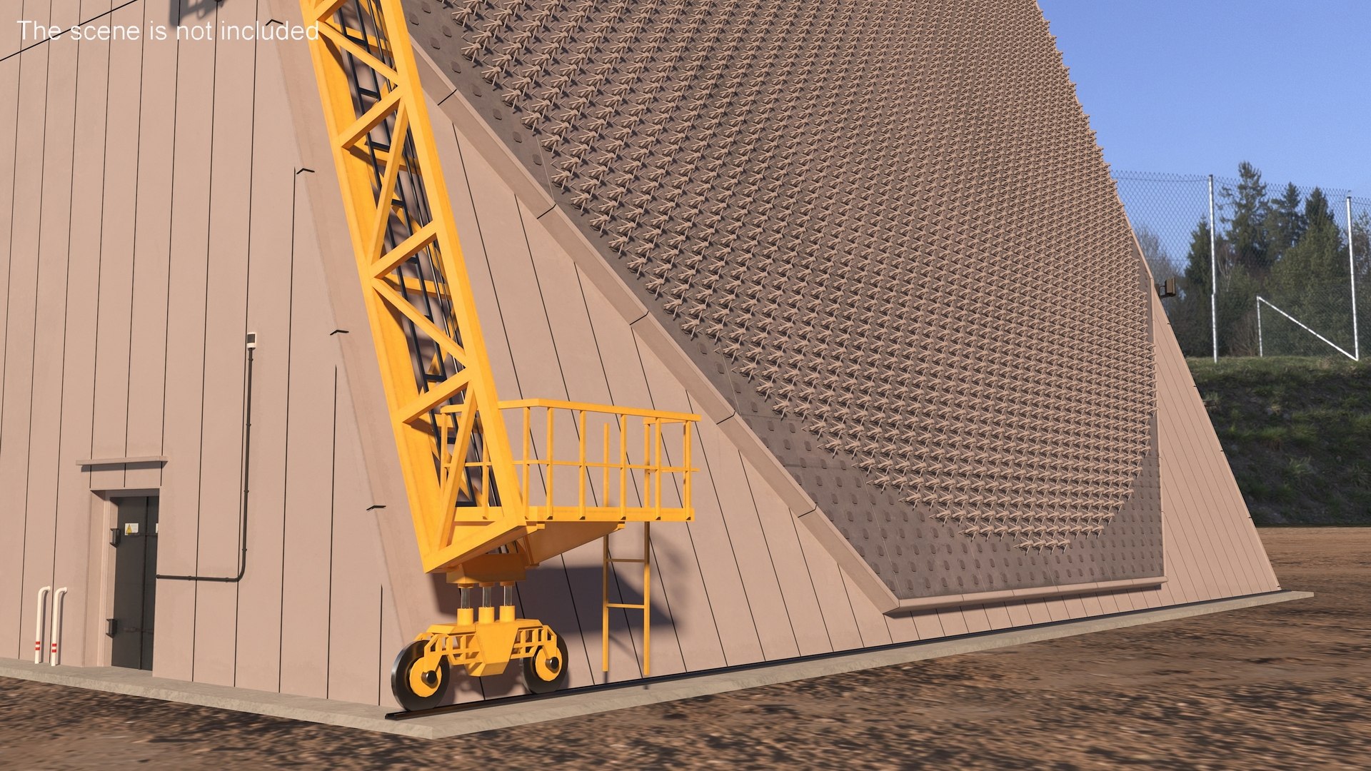 3D UEWR Early Missile Warning Radar Model - TurboSquid 2315053