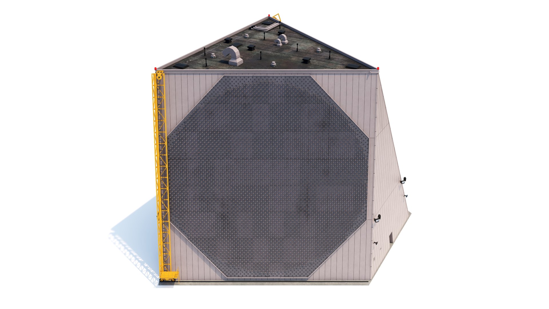 3D UEWR Early Missile Warning Radar Model - TurboSquid 2315053