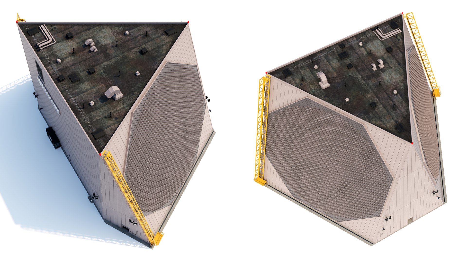 3D UEWR Early Missile Warning Radar Model - TurboSquid 2315053