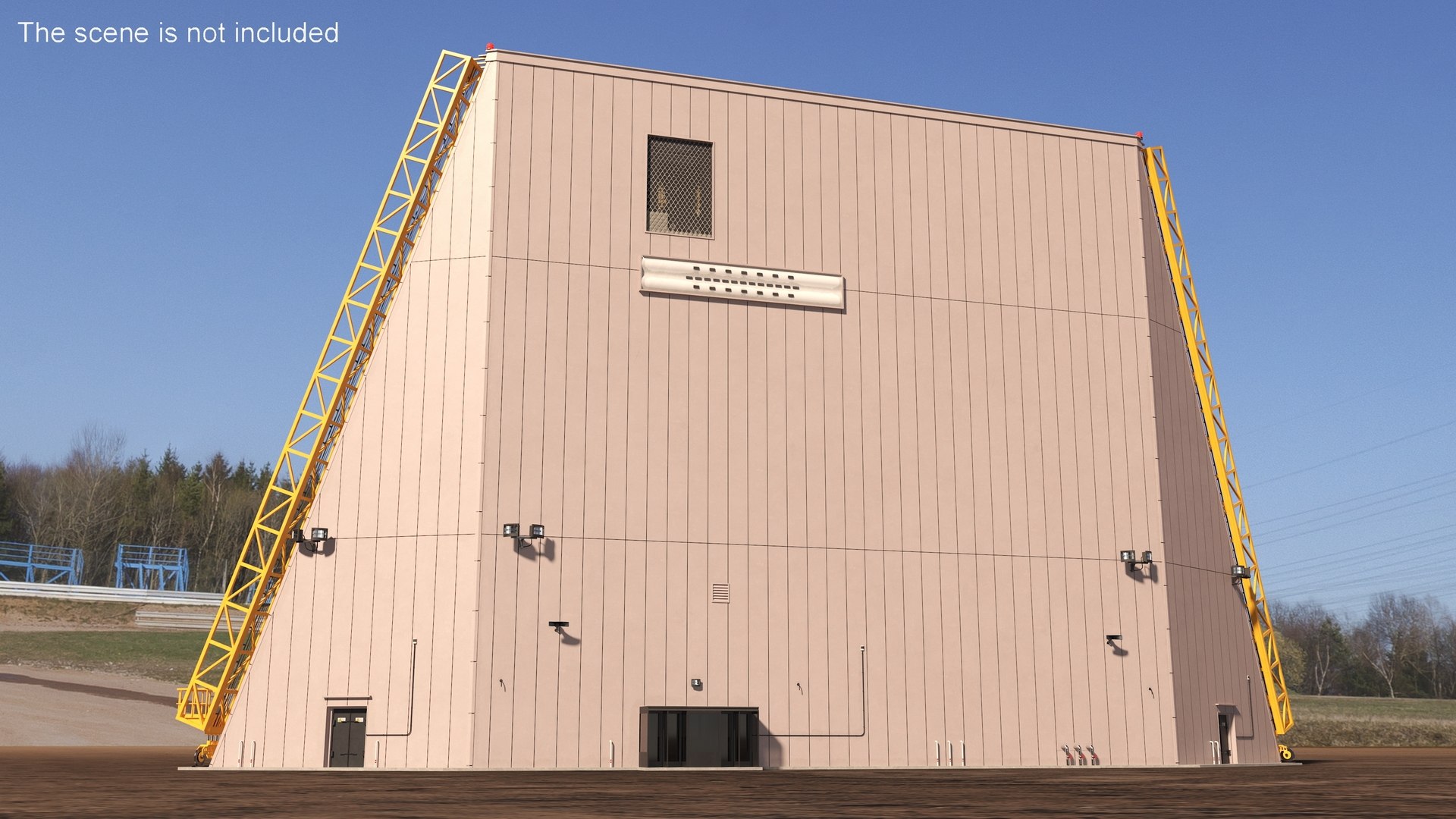 3D UEWR Early Missile Warning Radar Model - TurboSquid 2315053