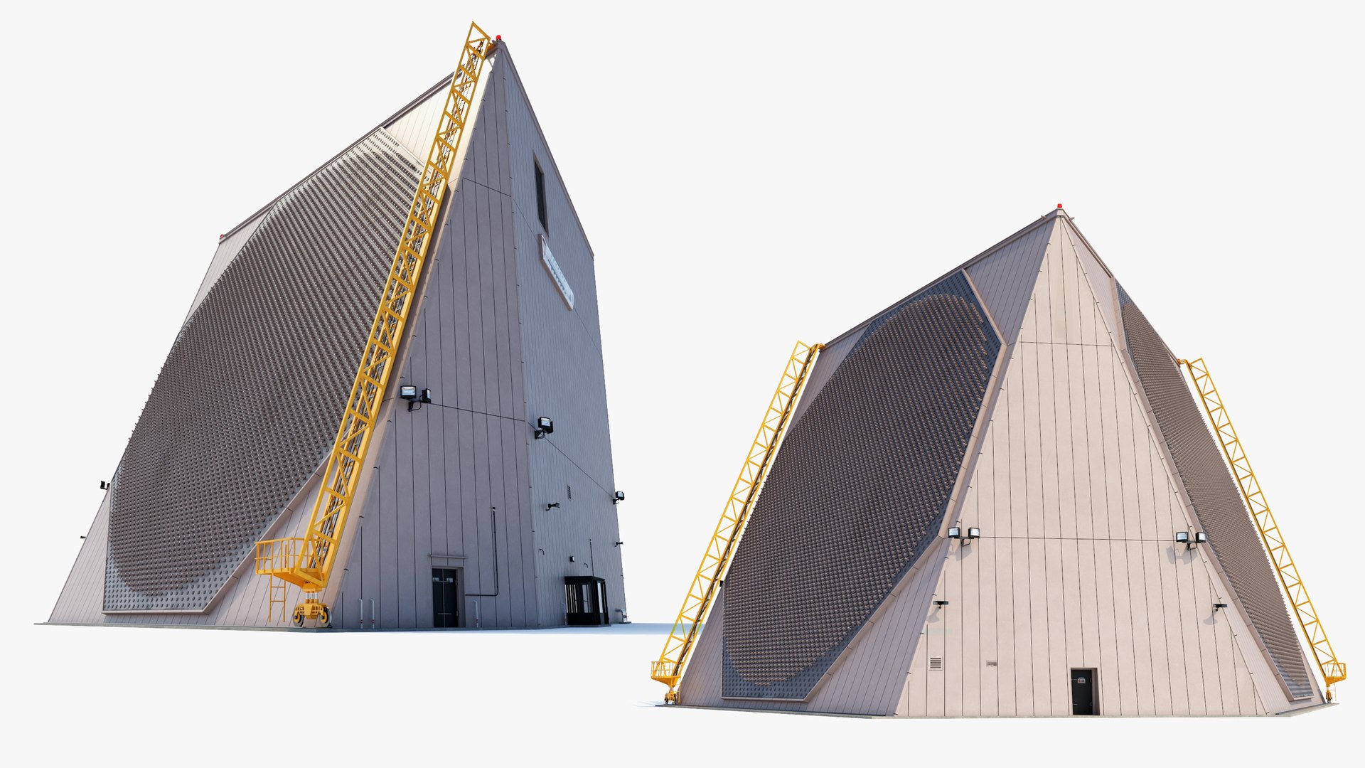 3D UEWR Early Missile Warning Radar Model - TurboSquid 2315053