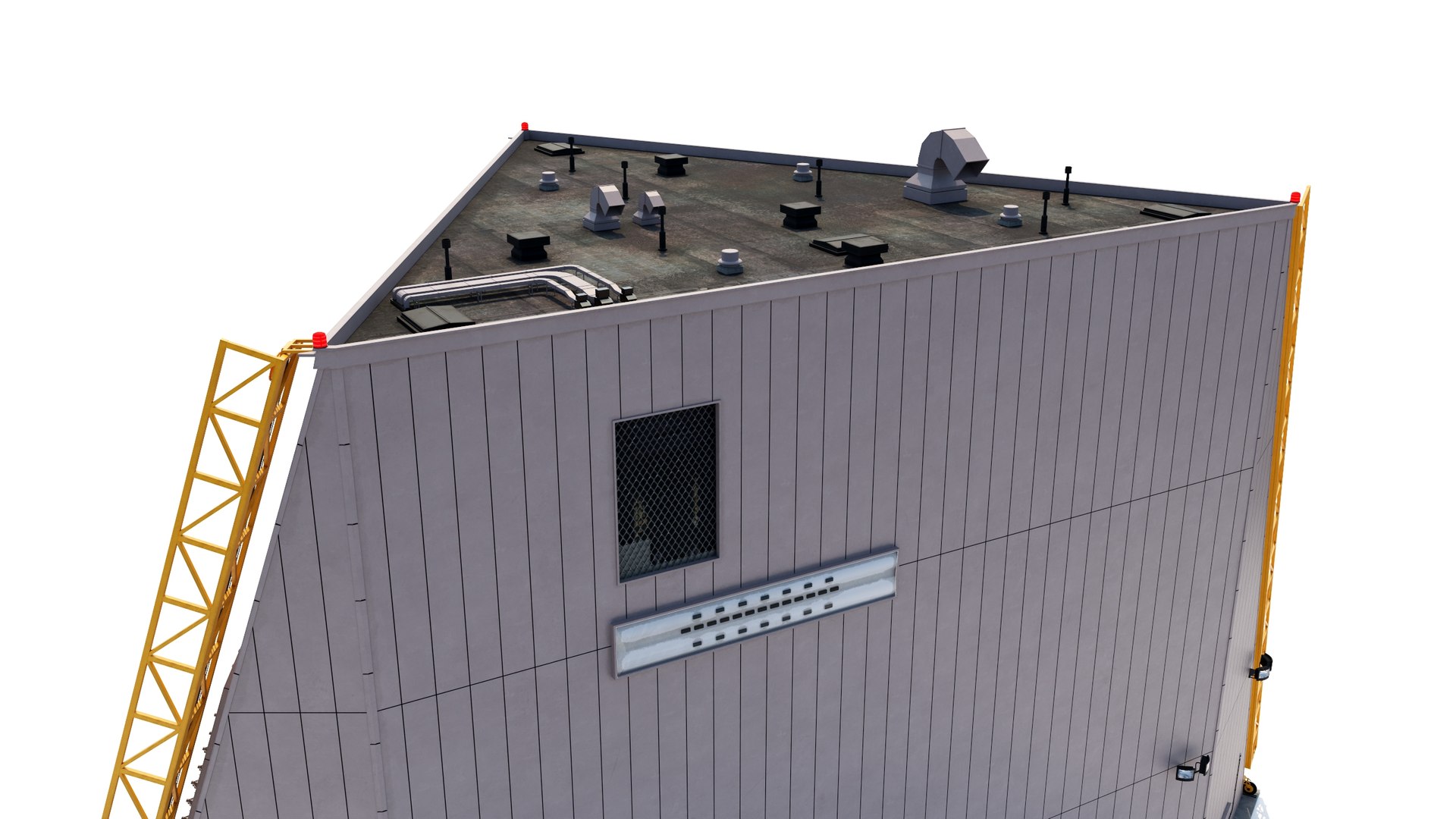 3D UEWR Early Missile Warning Radar Model - TurboSquid 2315053