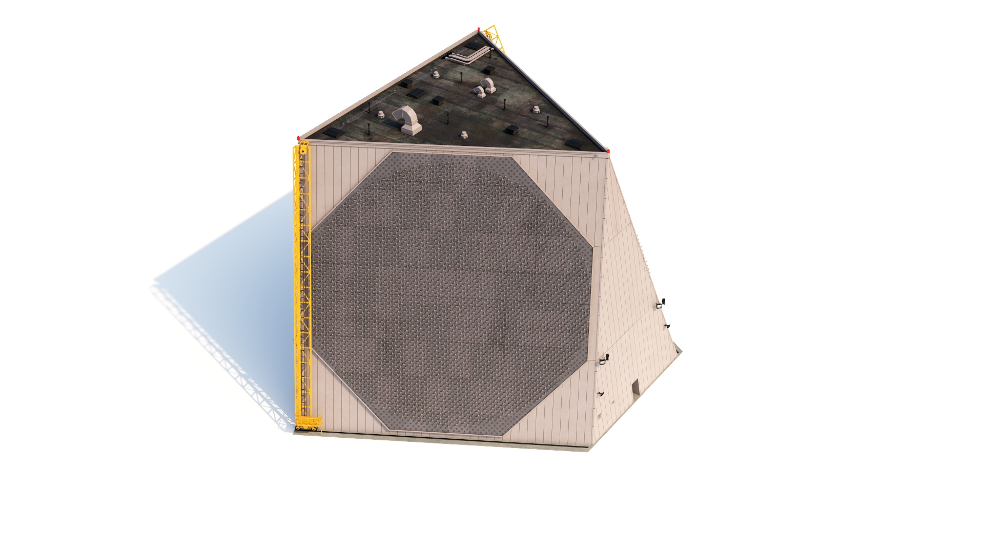 3D UEWR Early Missile Warning Radar Model - TurboSquid 2315053