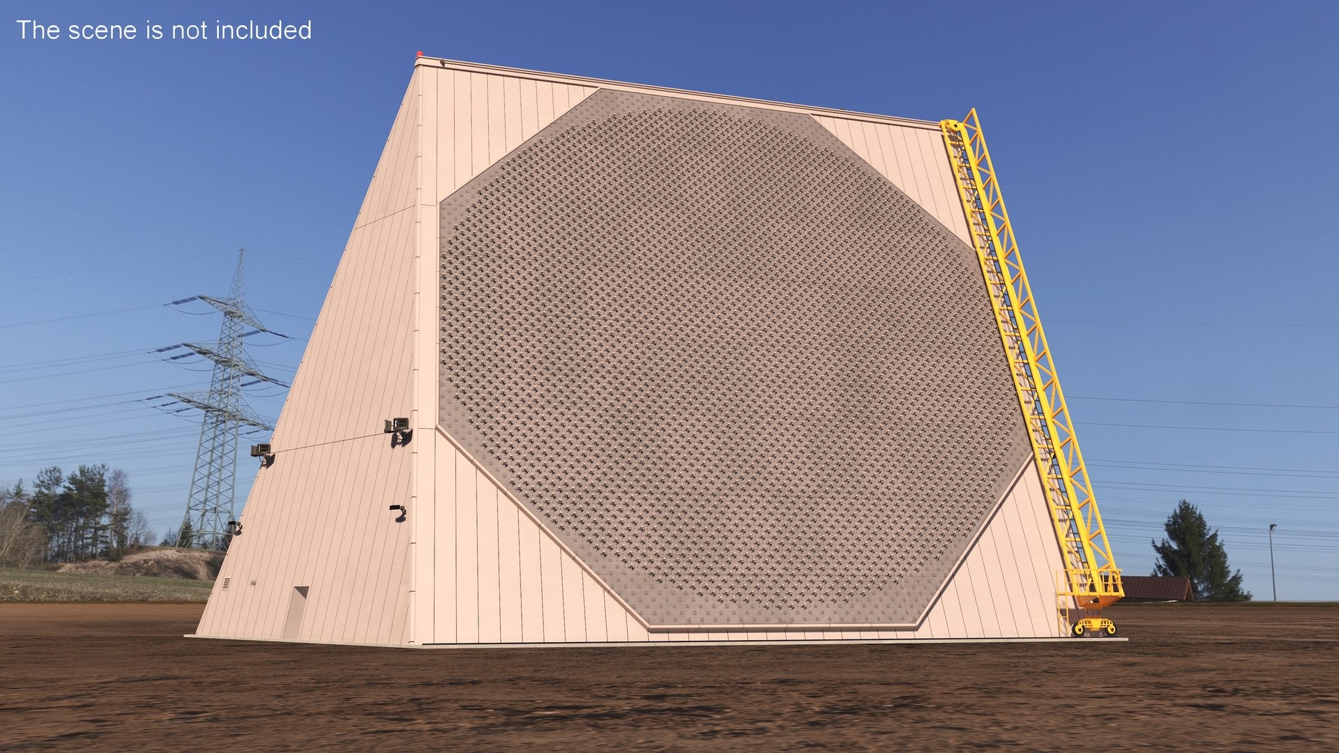 3D UEWR Early Missile Warning Radar Model - TurboSquid 2315053