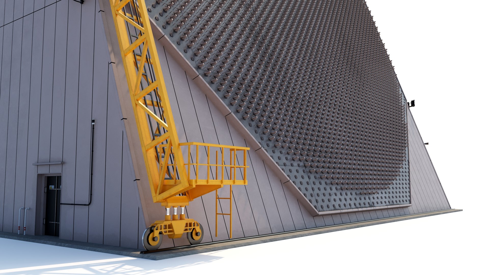 3D UEWR Early Missile Warning Radar Model - TurboSquid 2315053