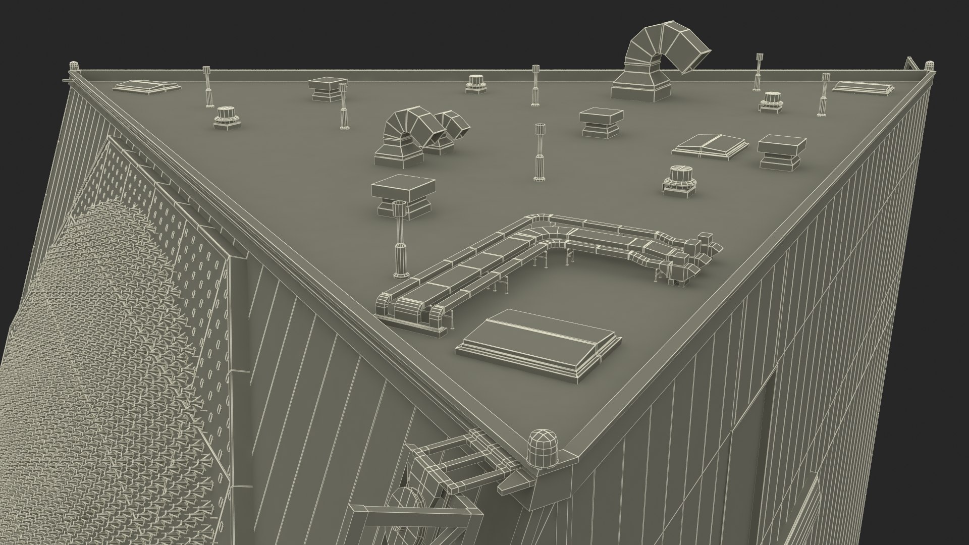 3D UEWR Early Missile Warning Radar Model - TurboSquid 2315053