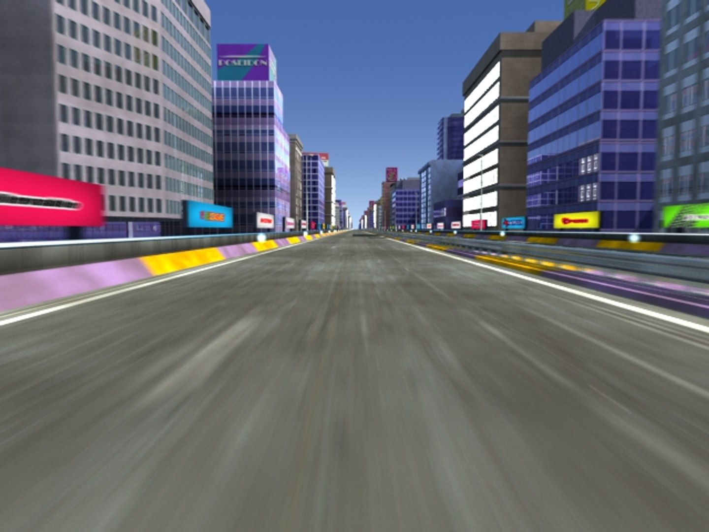 3d Highway Day Version Model