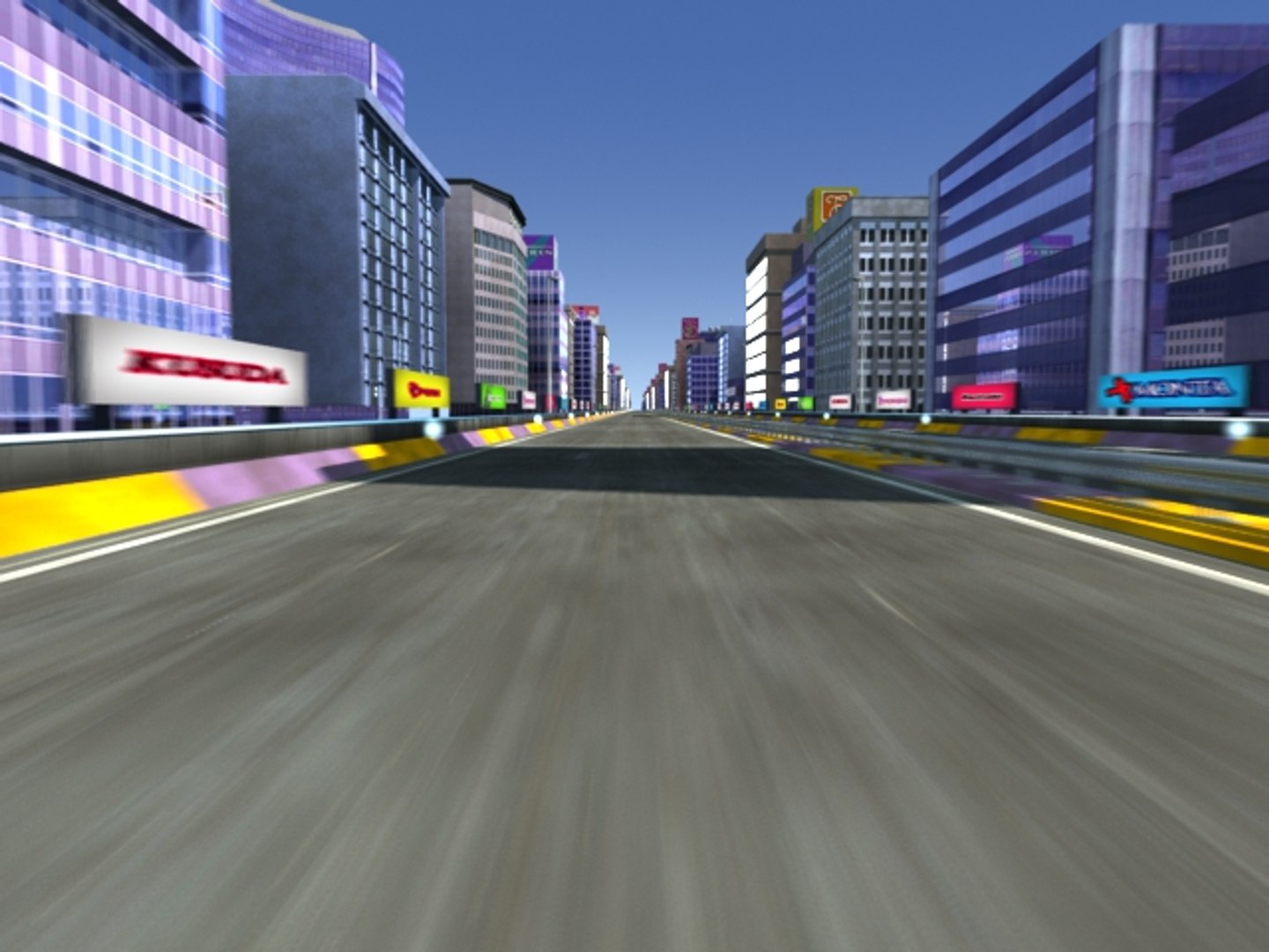 3d Highway Day Version Model