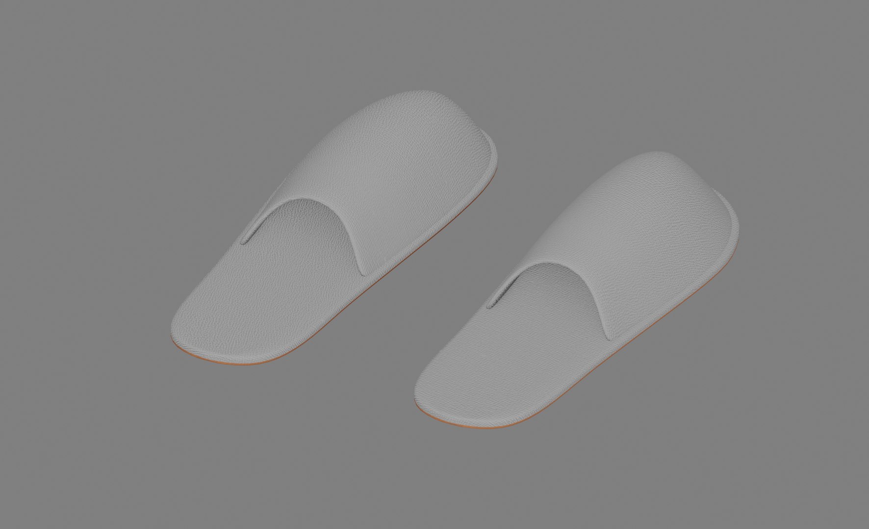 Slippers 3D model - TurboSquid 2131700