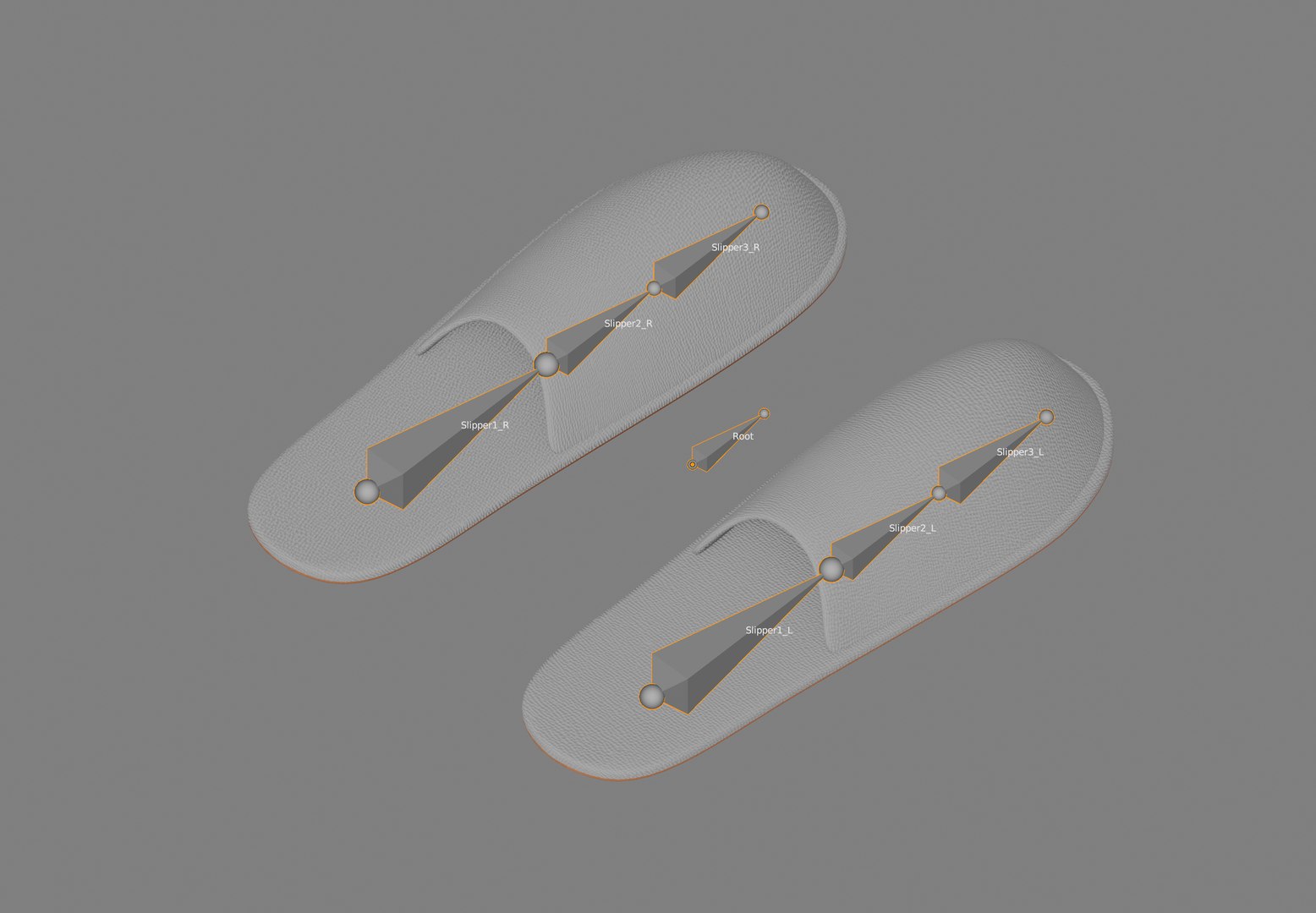 Slippers 3D model - TurboSquid 2131700