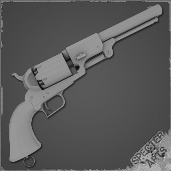 Revolver 3D Models for Download | TurboSquid