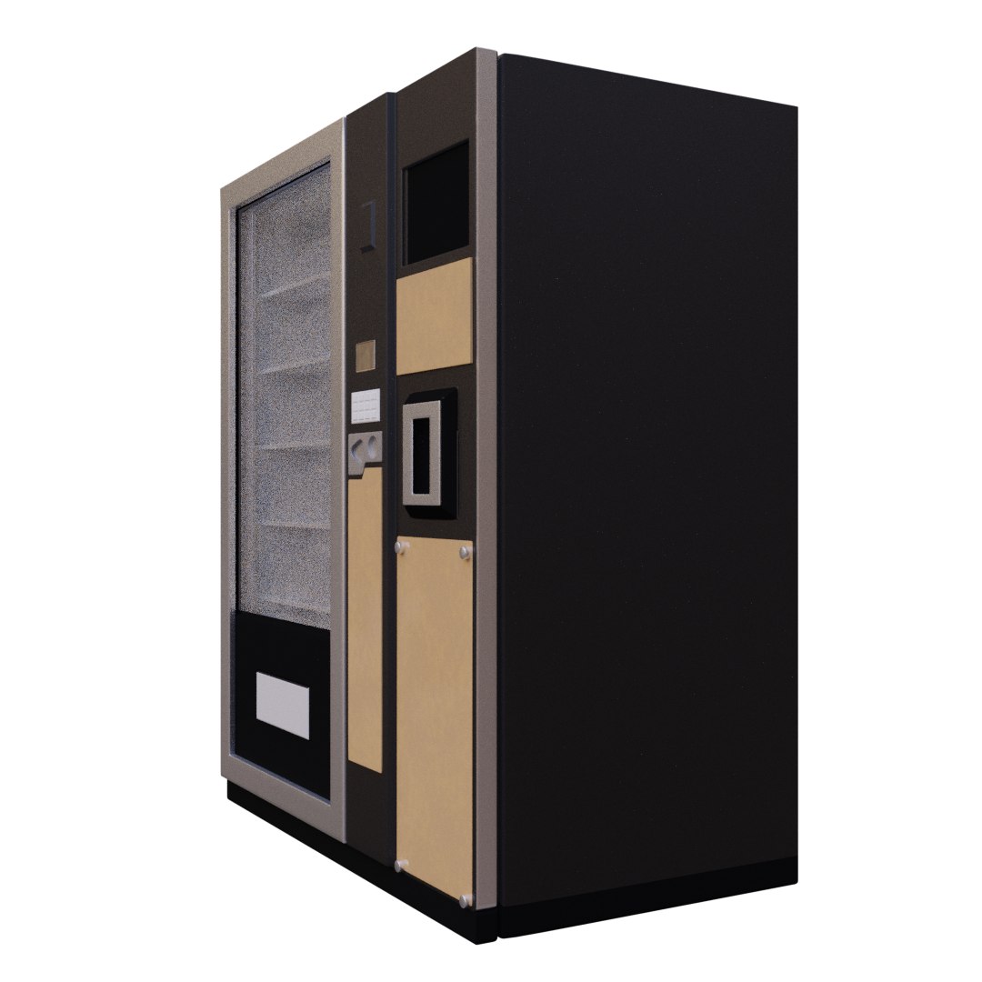 Simple Vending Machine 3D Model - TurboSquid 1626402