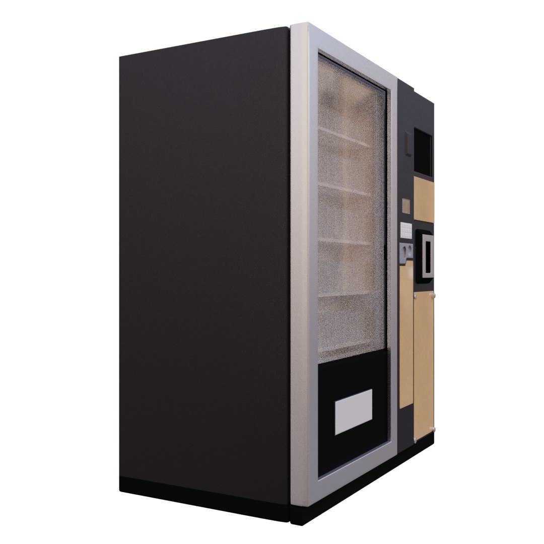 Simple Vending Machine 3D Model - TurboSquid 1626402