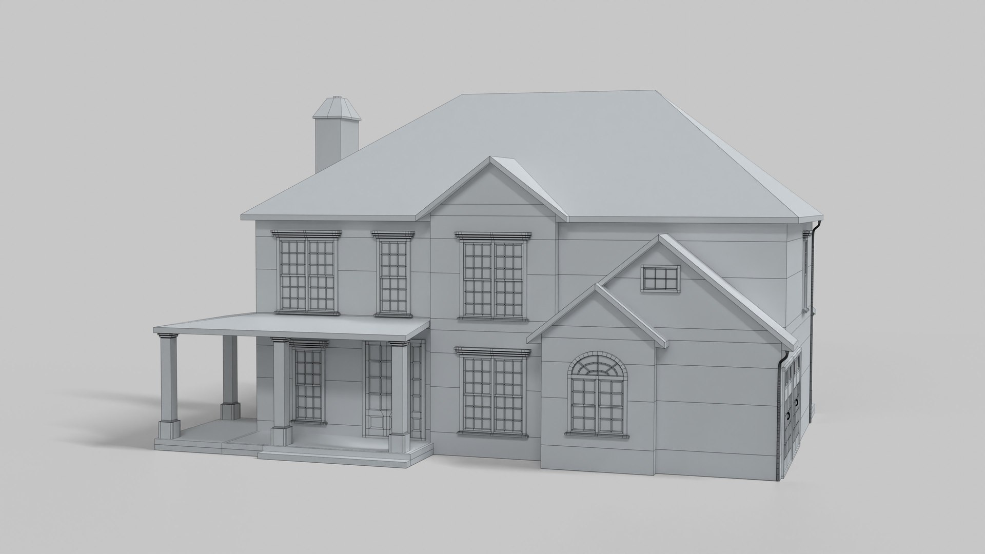 3D Neighborhood Houses Collection 11-20 Pack T4 Model - TurboSquid 2221909
