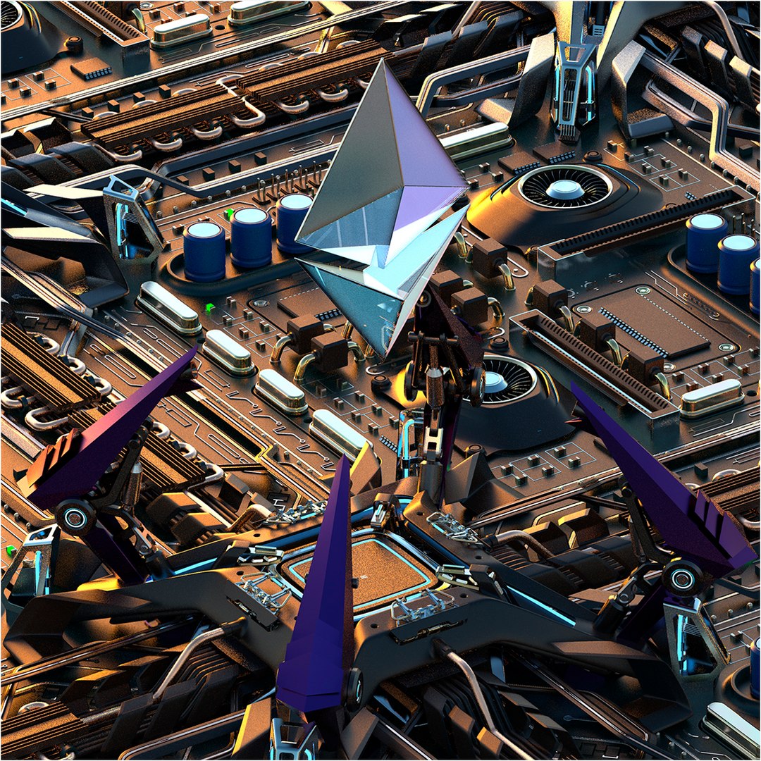 Ethereum - NFT Rig 3D model - TurboSquid 1801613