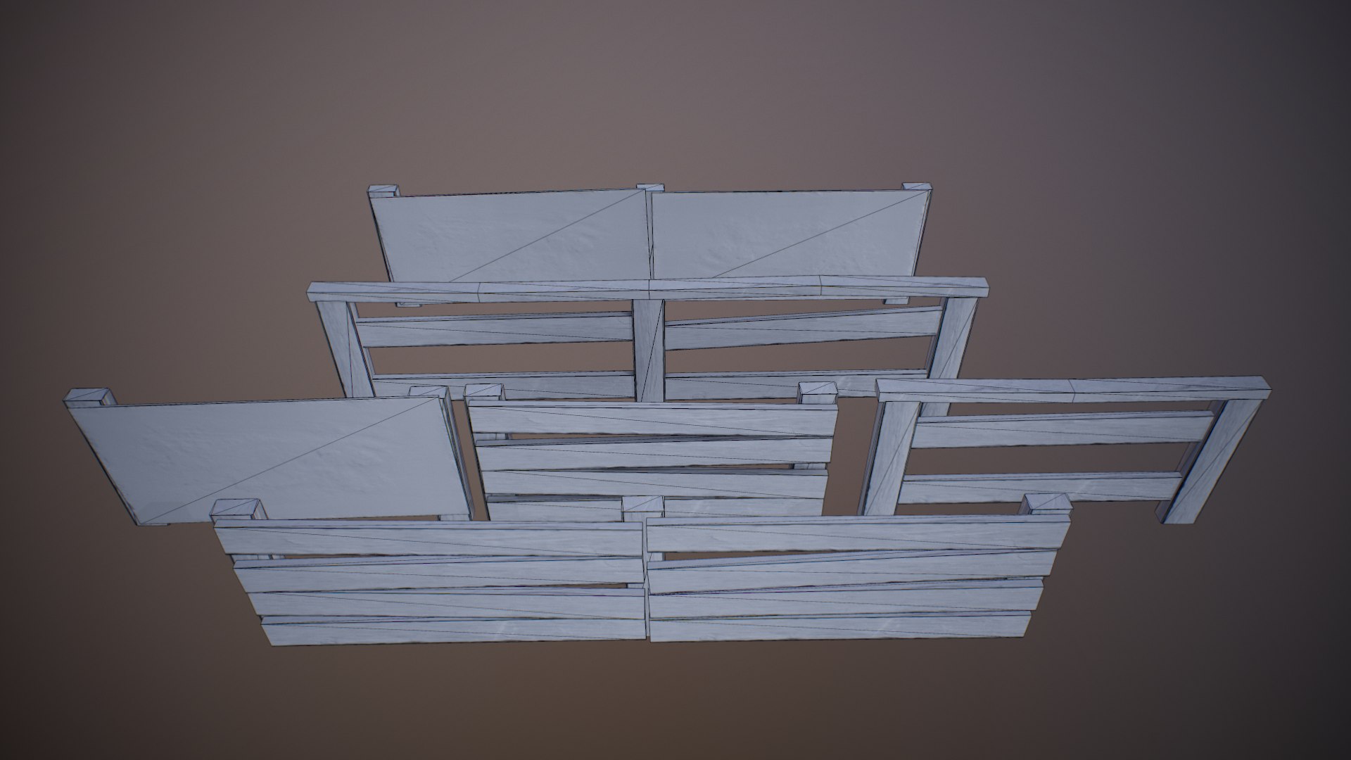 Modular junk house kit model - TurboSquid 1551805