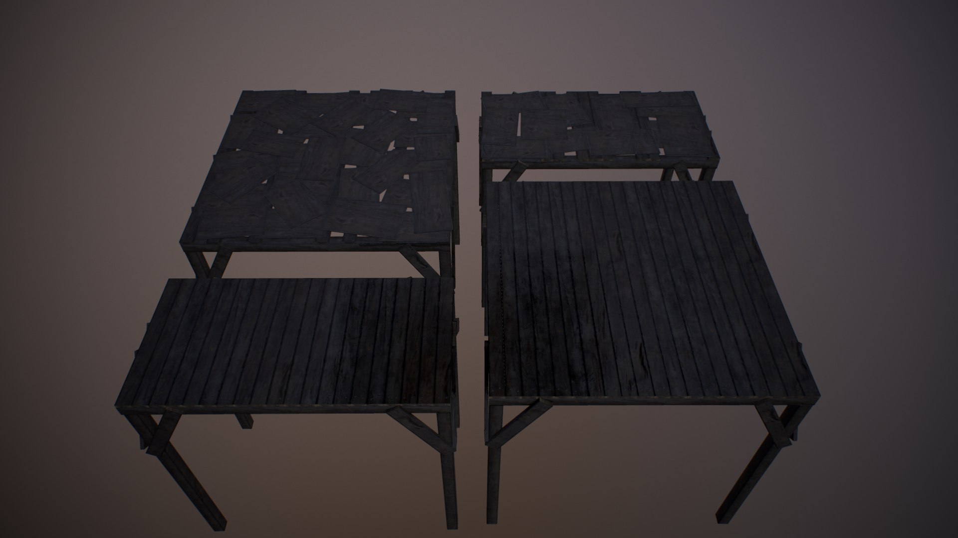 Modular junk house kit model - TurboSquid 1551805