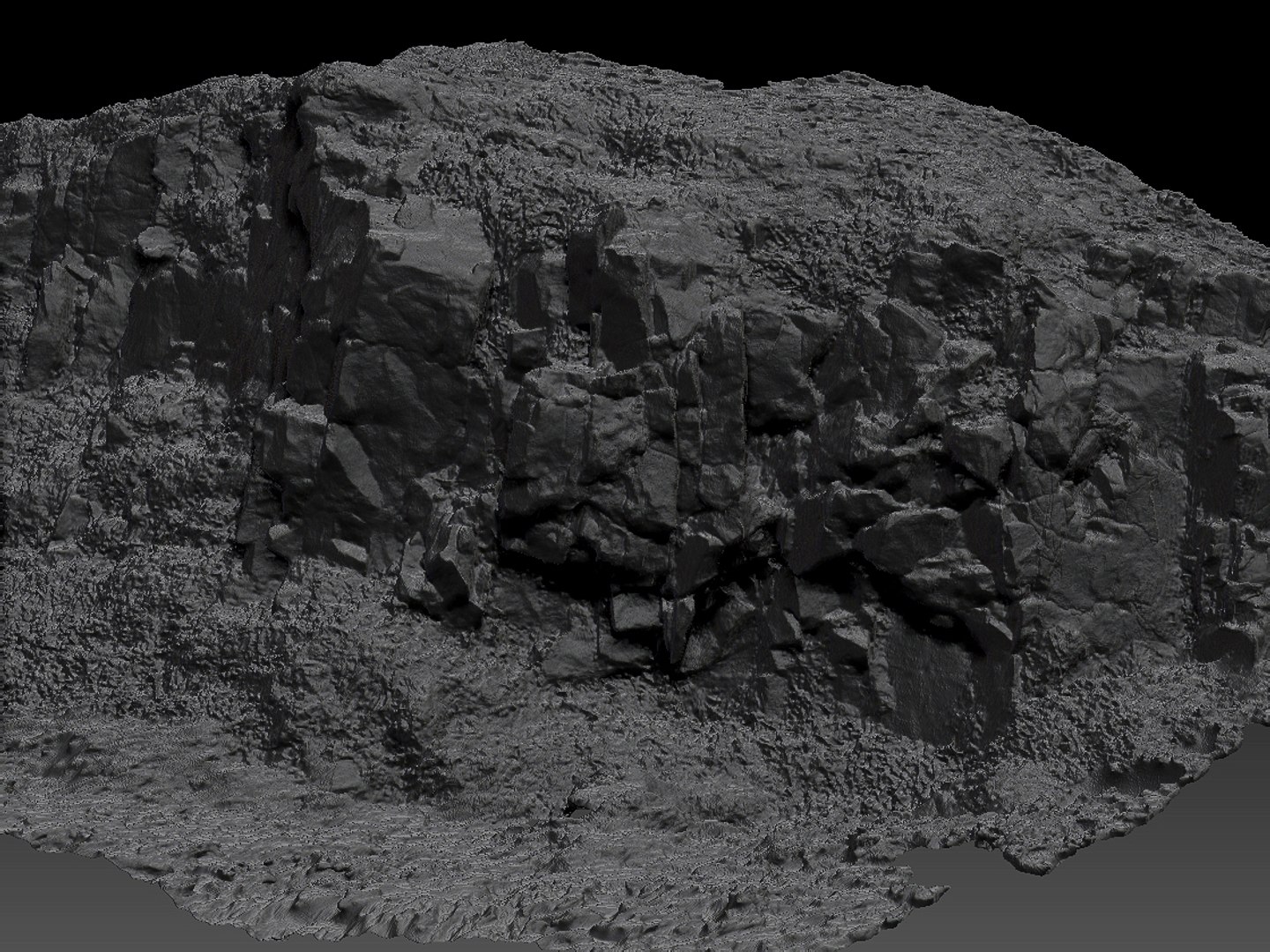 Rock face 02 model | 1144598 | TurboSquid